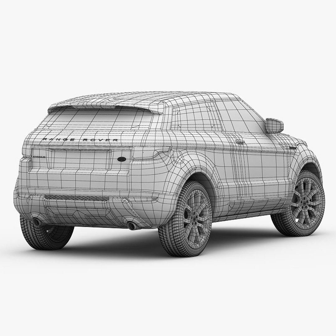 Range Rover 3d Model