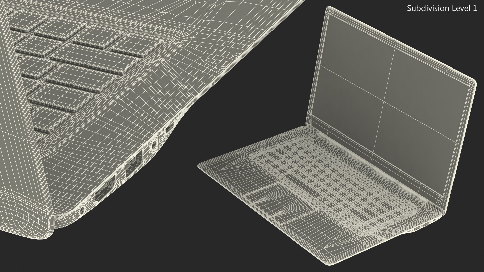 3d generic laptop 10