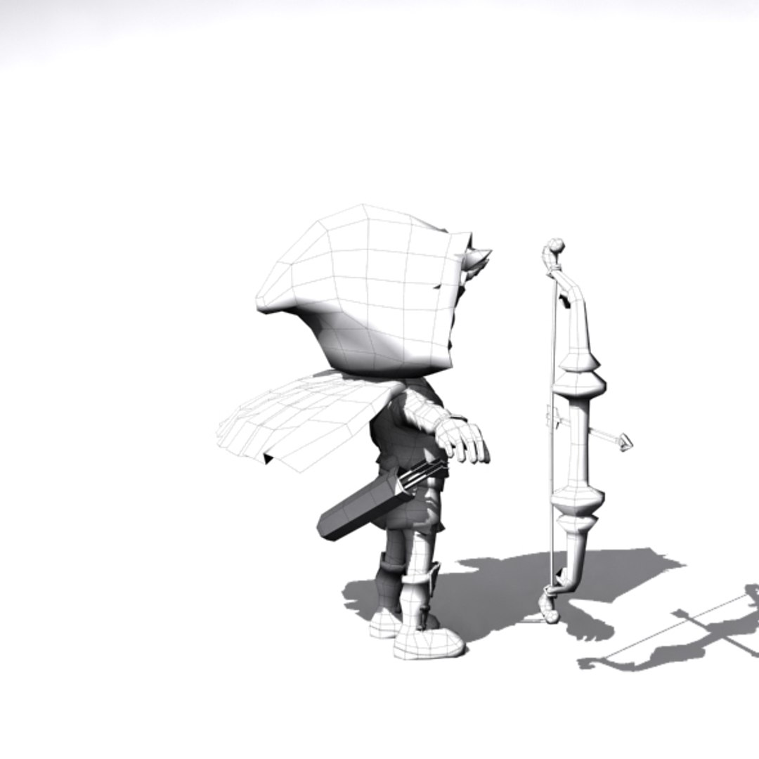 Max Archer Cartoon Rigged