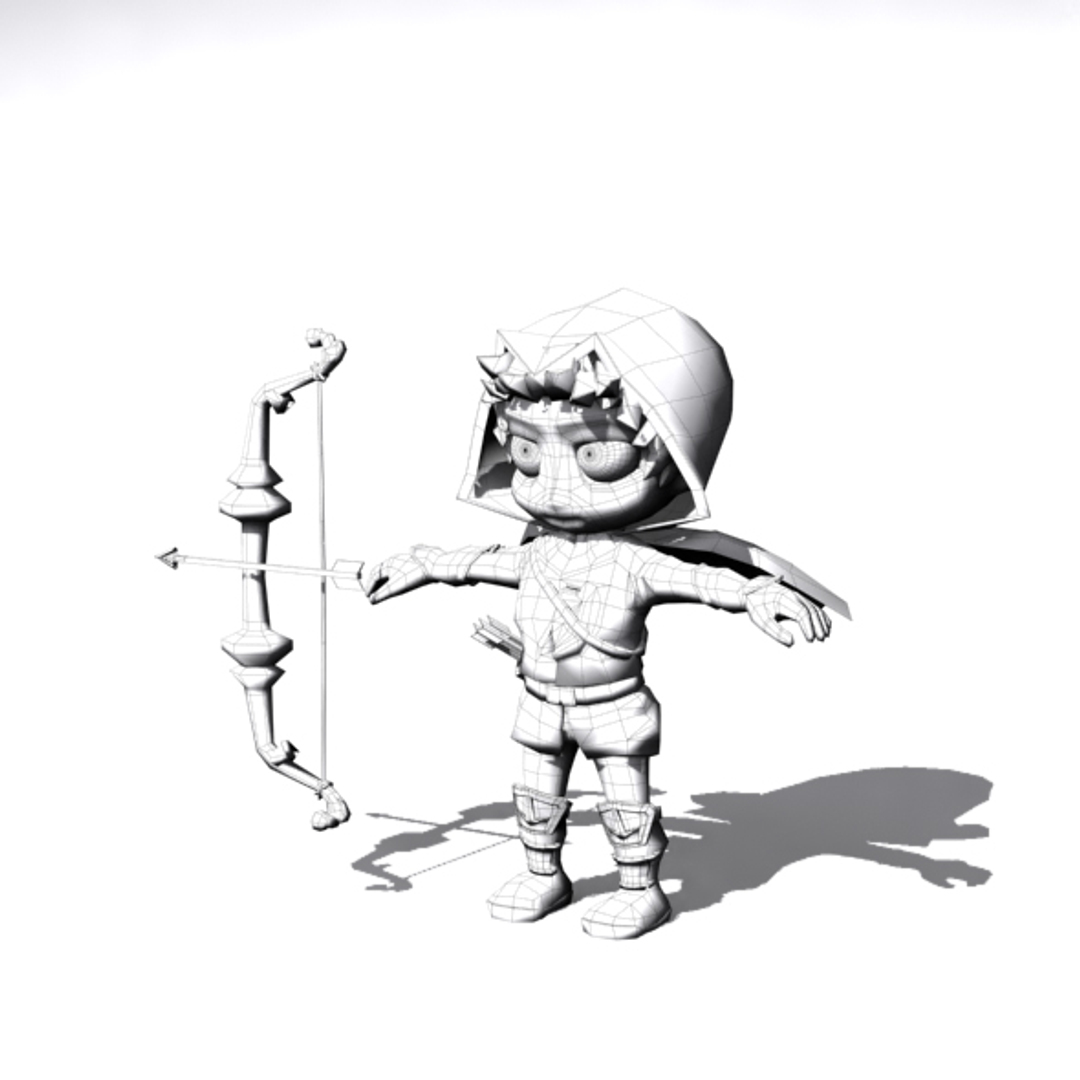 Max Archer Cartoon Rigged