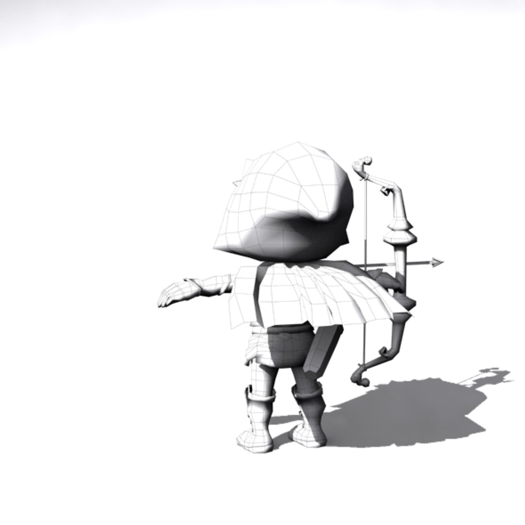 Max Archer Cartoon Rigged