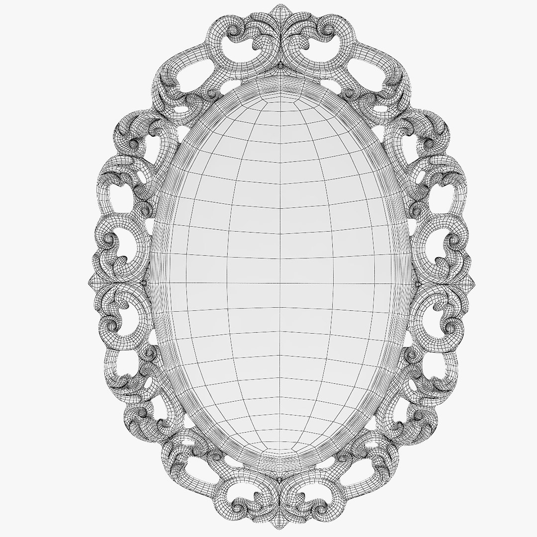 3d photorealistic mirror