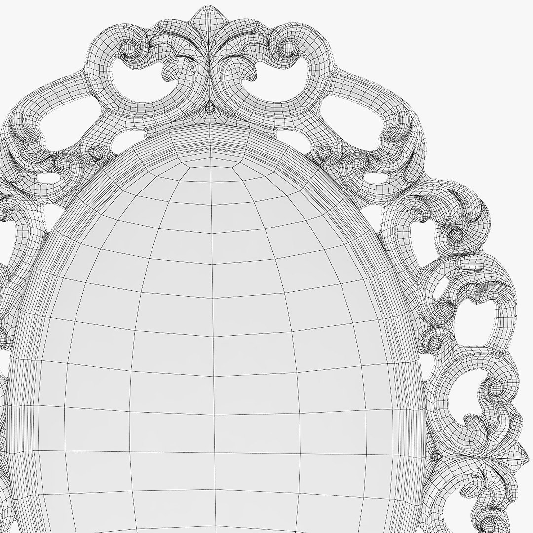 3d photorealistic mirror