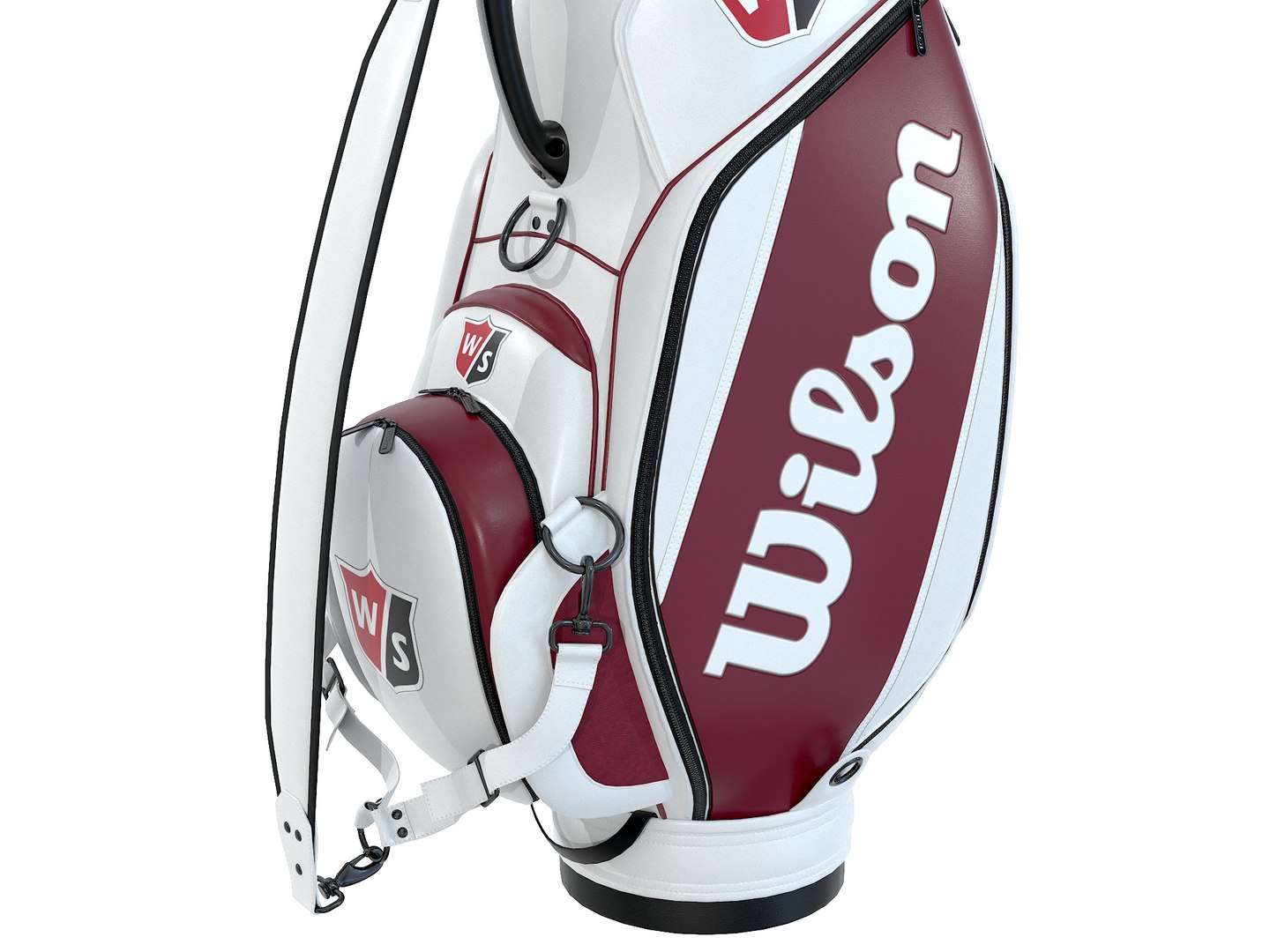3D Wilson Golf Bag White - TurboSquid 1987440