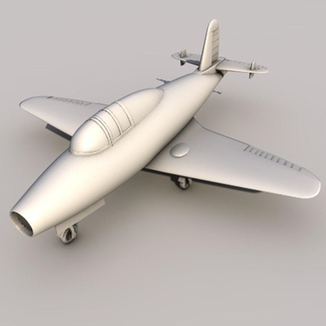 3d airplane g-40 model