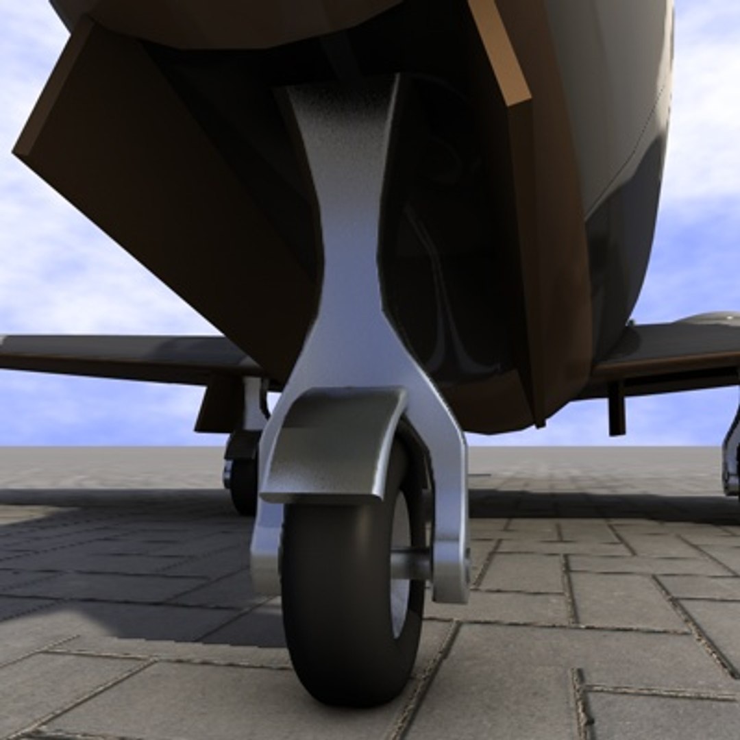 3d airplane g-40 model