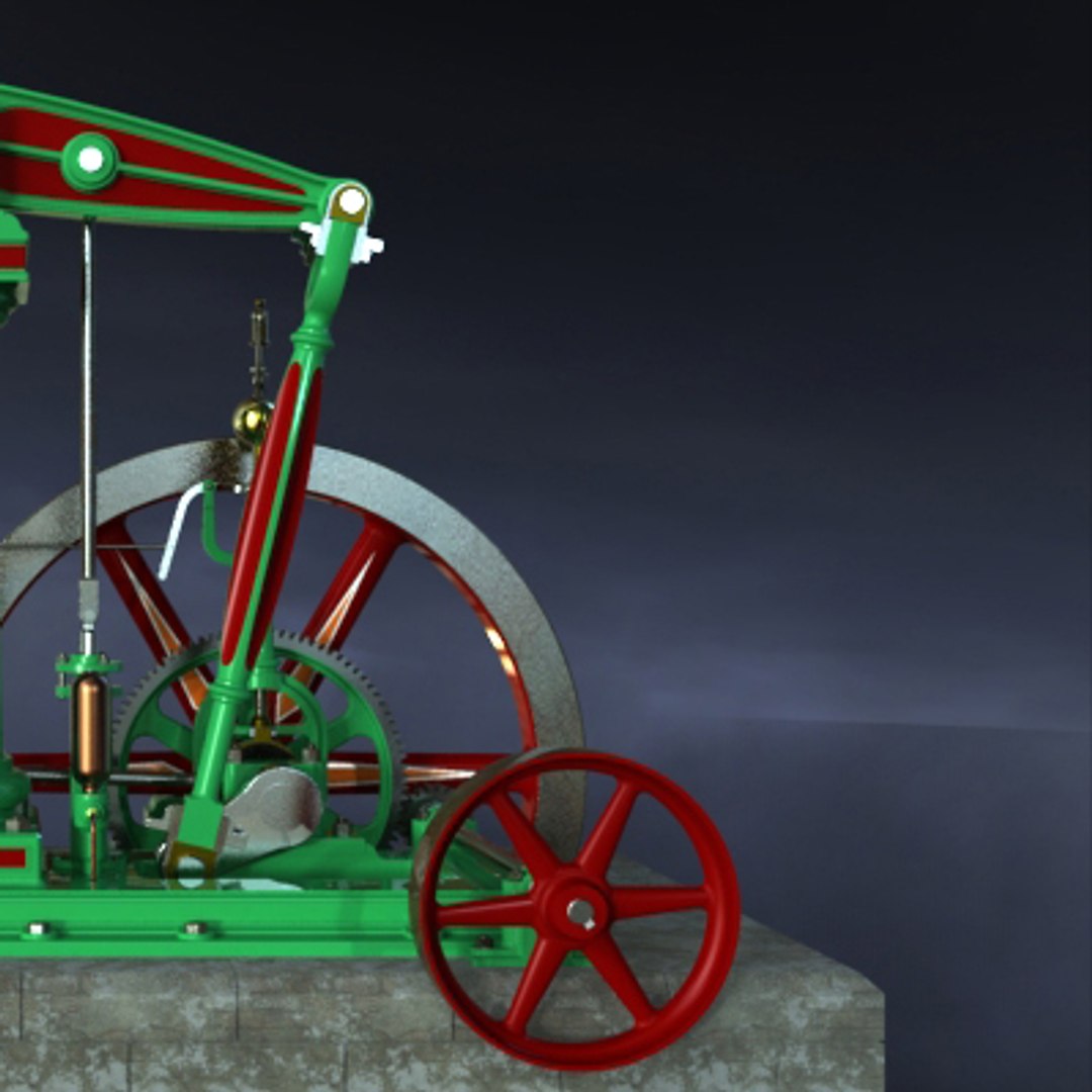 Column Beam Steam Engineer 3d Model