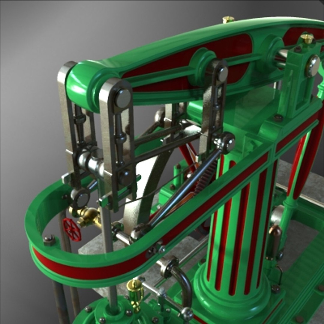 Column Beam Steam Engineer 3d Model