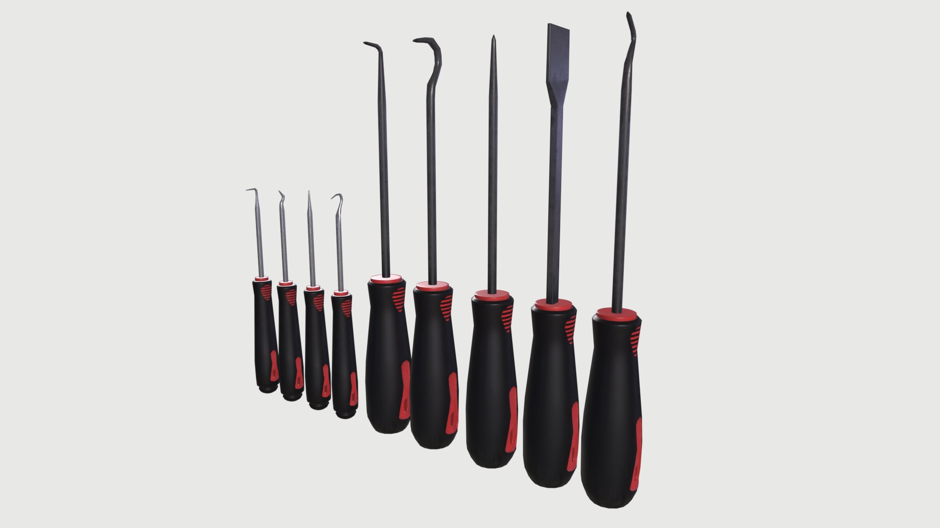 Tool Set 3 3D Model - TurboSquid 2031361