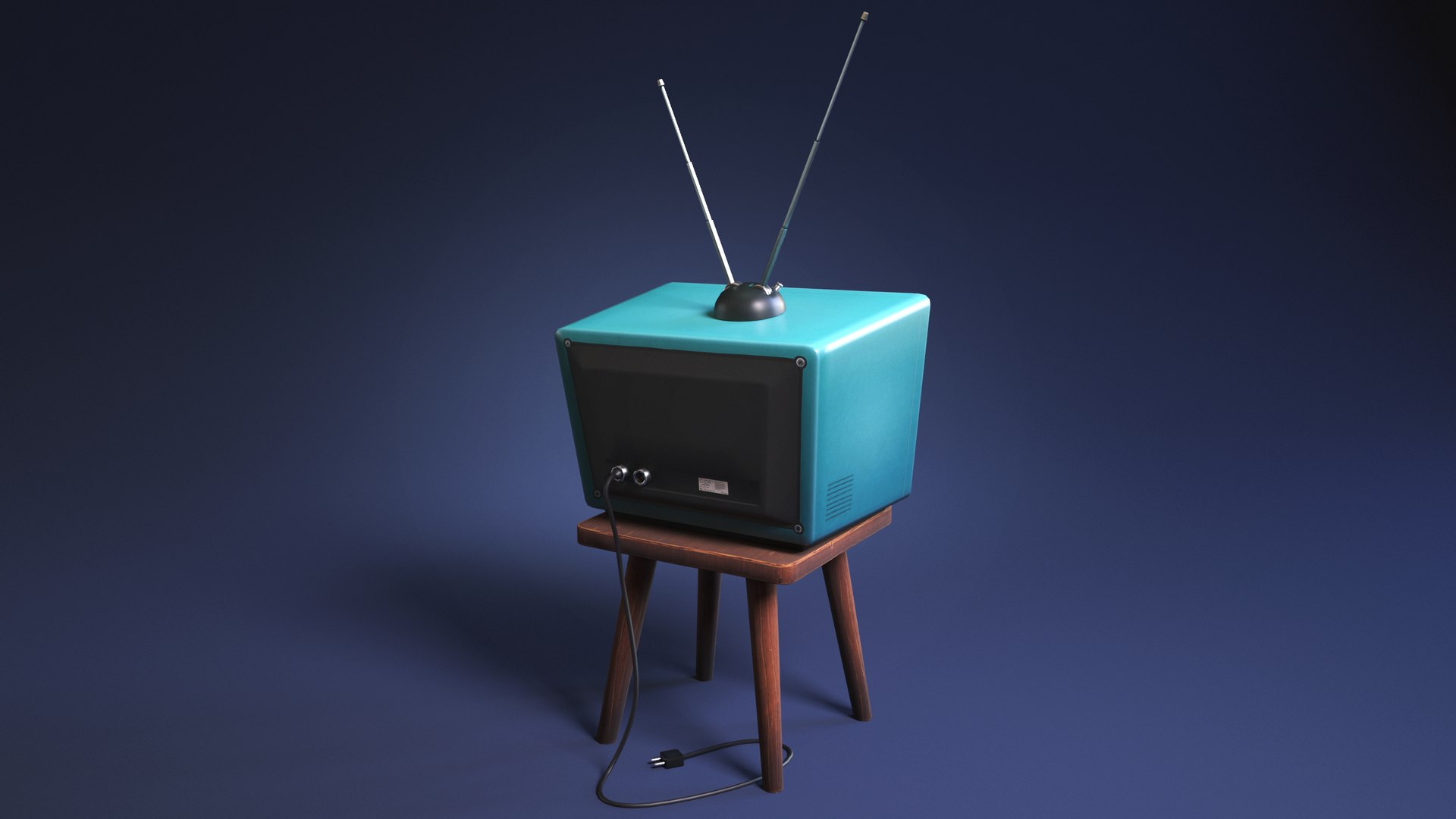 Stylized Retro TV 3D Model - TurboSquid 1928870