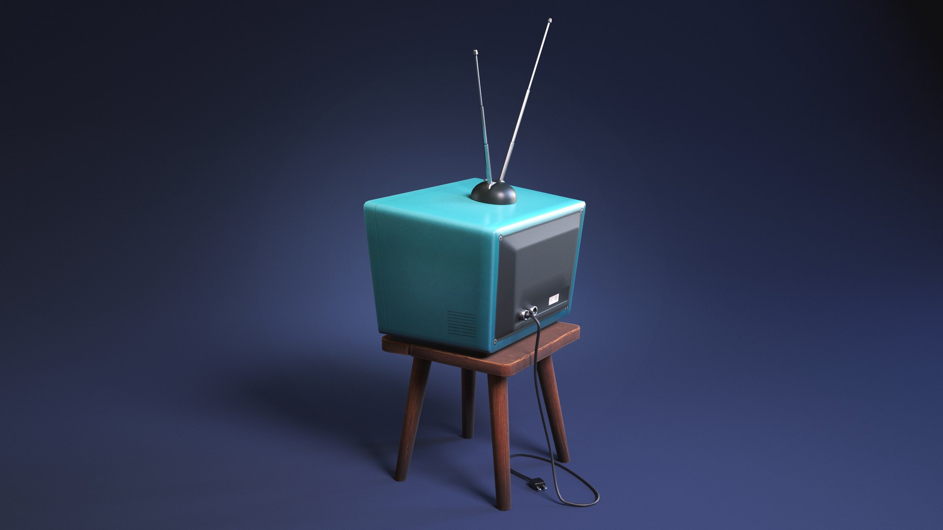 Stylized Retro TV 3D model - TurboSquid 1928870