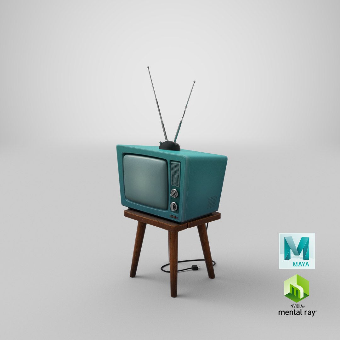 Stylized Retro TV 3D model - TurboSquid 1928870