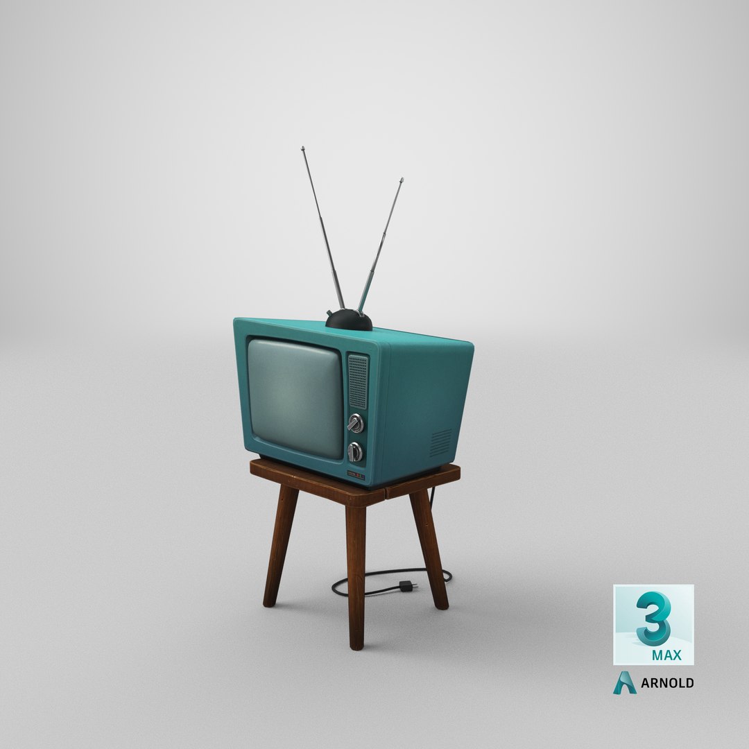 Stylized Retro TV 3D model - TurboSquid 1928870