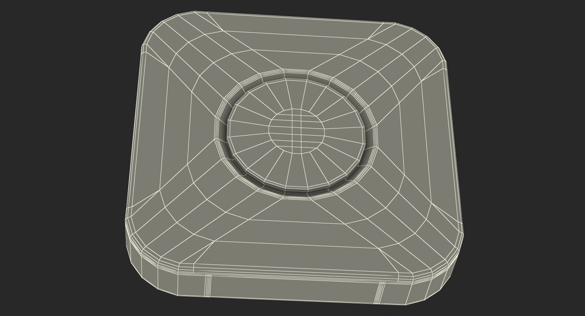 3D Smoke Detector Generic 2 - TurboSquid 1426770
