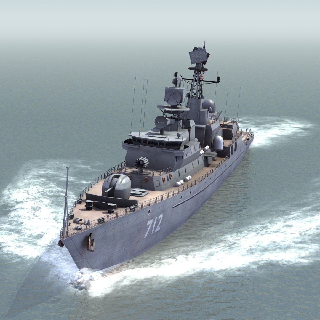 Neustrashimy Frigate 3d 3ds