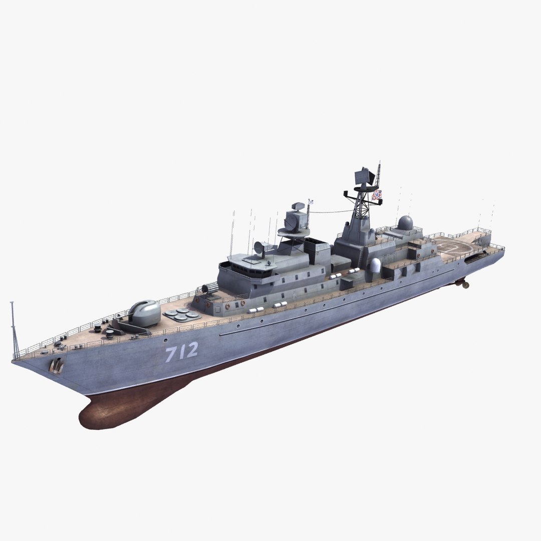 Neustrashimy Frigate 3d 3ds