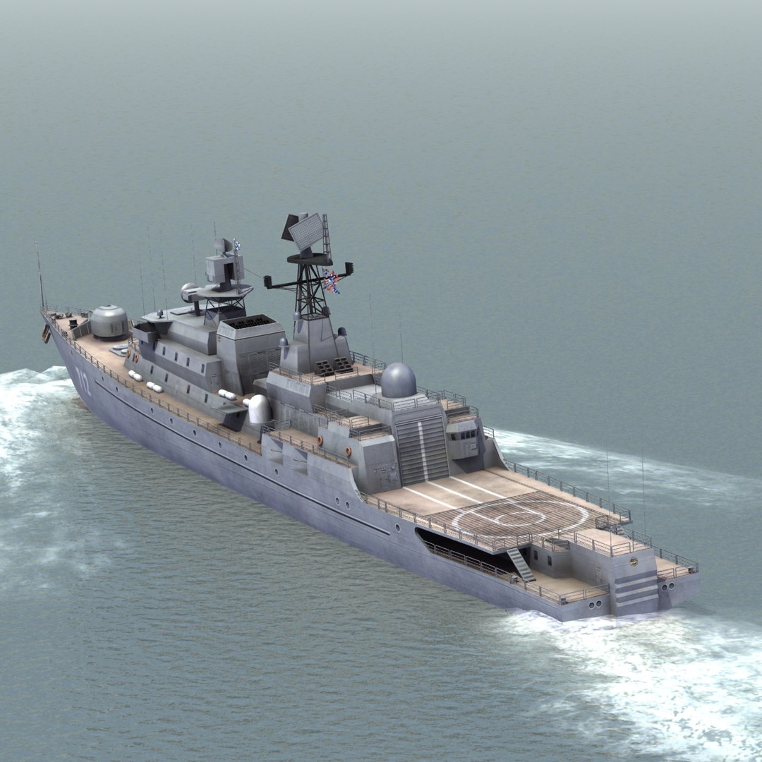 Neustrashimy Frigate 3d 3ds