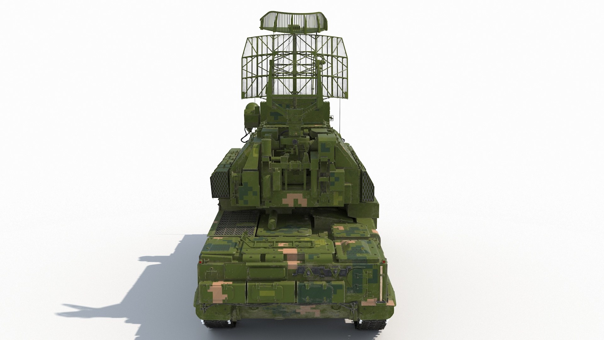 3D Model HQ-17AE Air Defense Missile System - TurboSquid 2411501