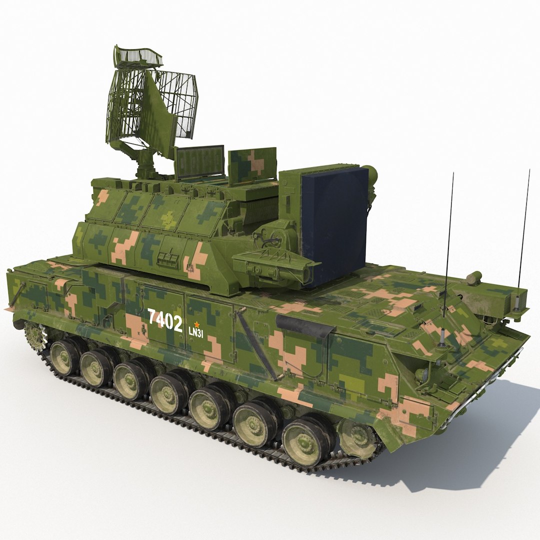 3D Model HQ-17AE Air Defense Missile System - TurboSquid 2411501