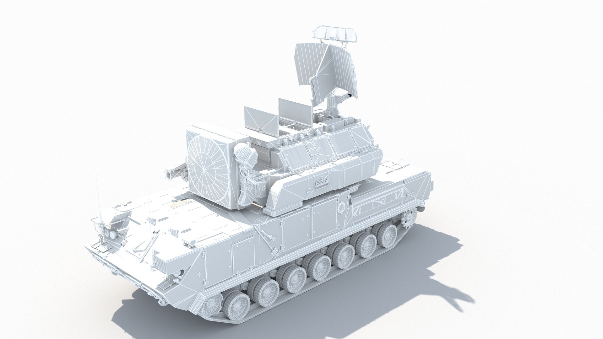 3D Model HQ-17AE Air Defense Missile System - TurboSquid 2411501