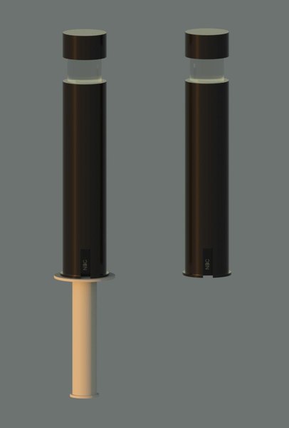 Building Revit Family Revit Bollard lighting