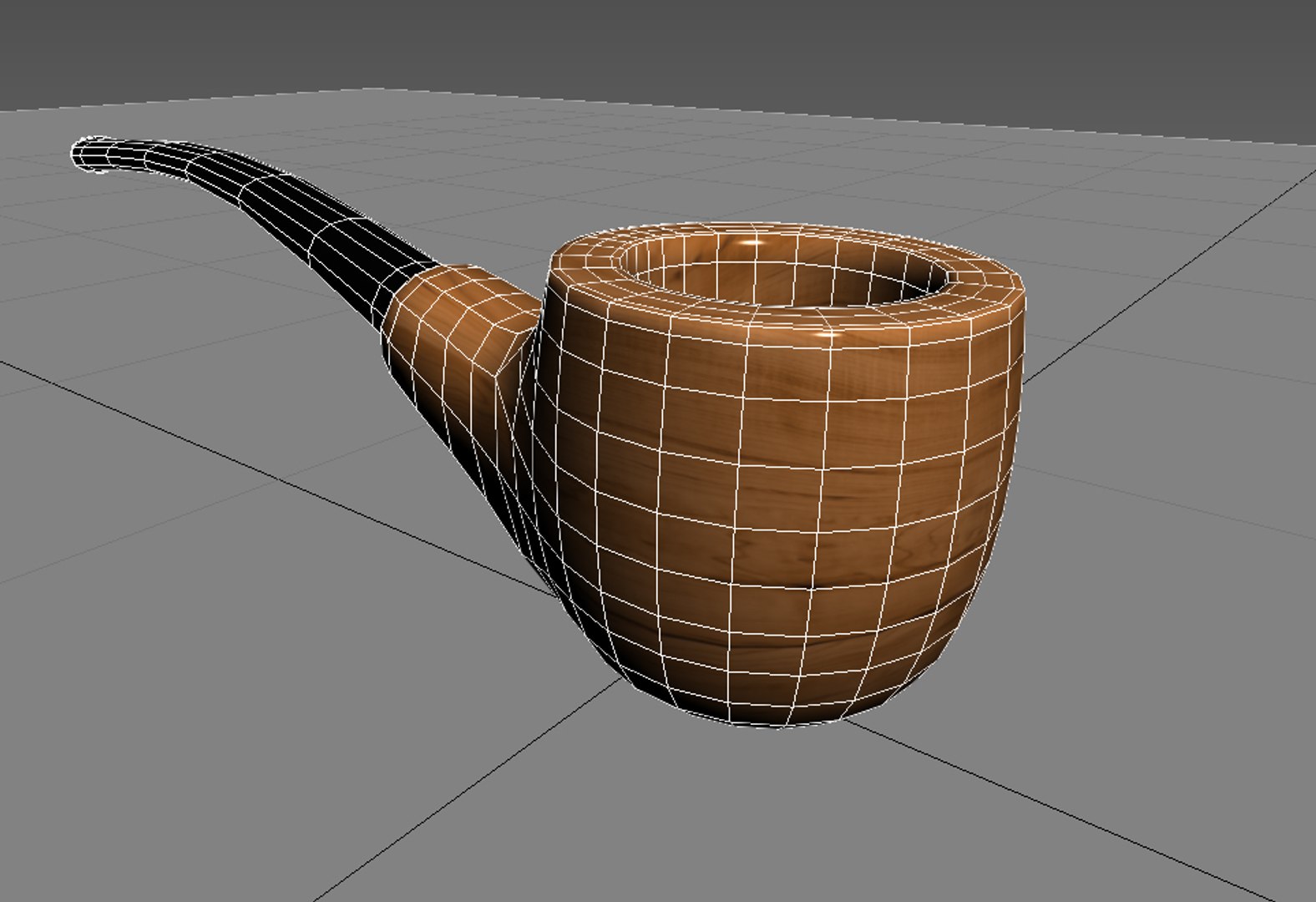 3d Model Of Smoking Pipe