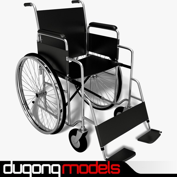 3d wheelchair sports model