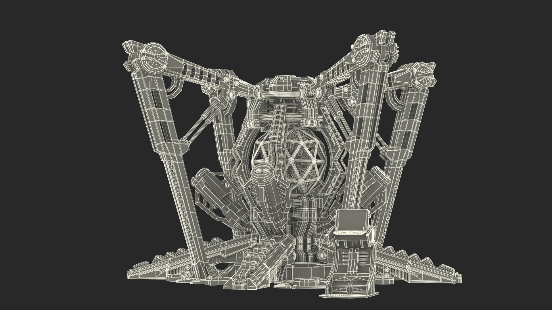Sci-fi Nuclear Reactor Of A Spaceship 3D - TurboSquid 2223831