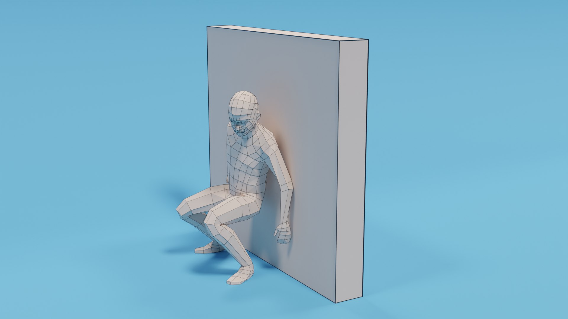 Hiding kid 3D - TurboSquid 1660283