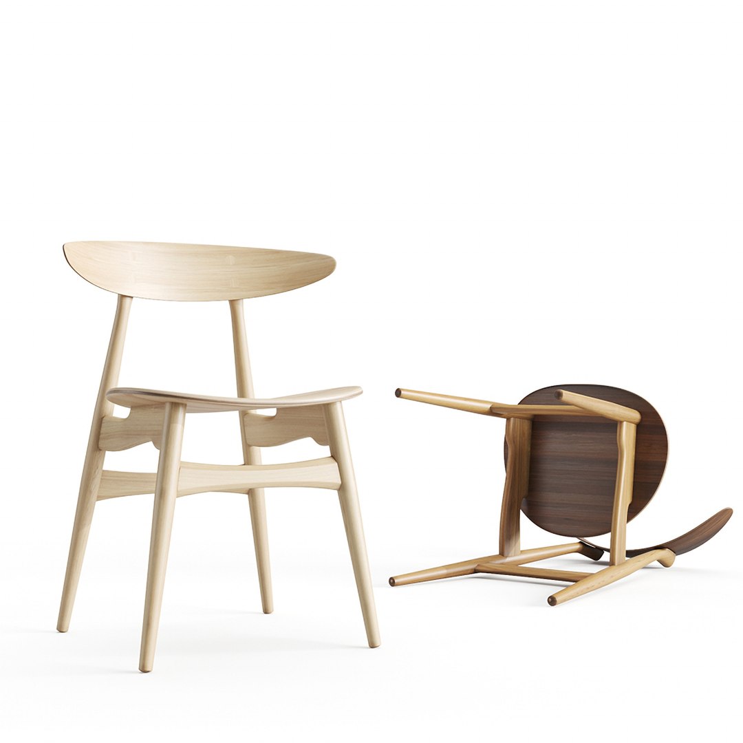 3D Carl Hansen Son Ch33t Chair - TurboSquid 1970395