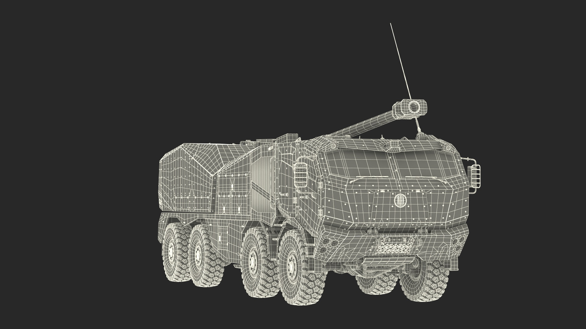 Self-Propelled Morana Howitzer Gun In Dirty 3D - TurboSquid 2296404