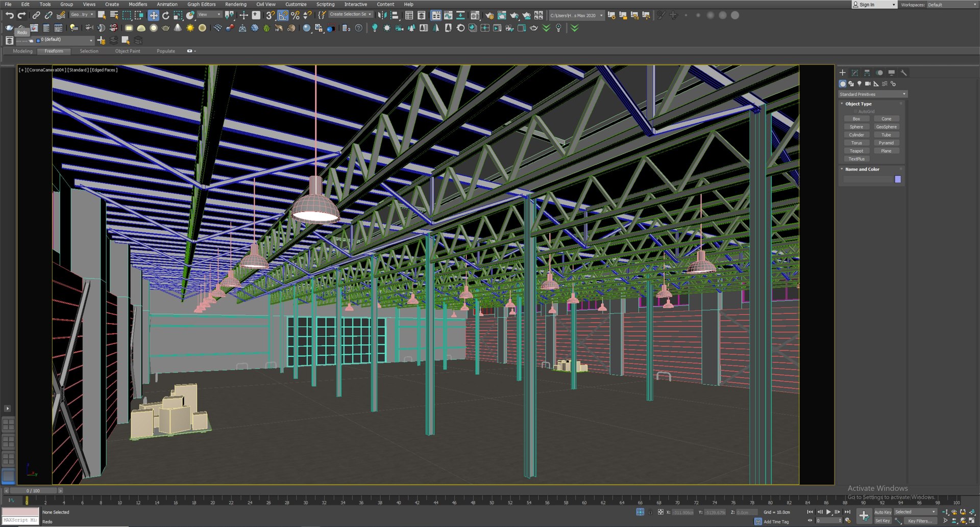 3D Low Poly Warehouse 20 - TurboSquid 2273624