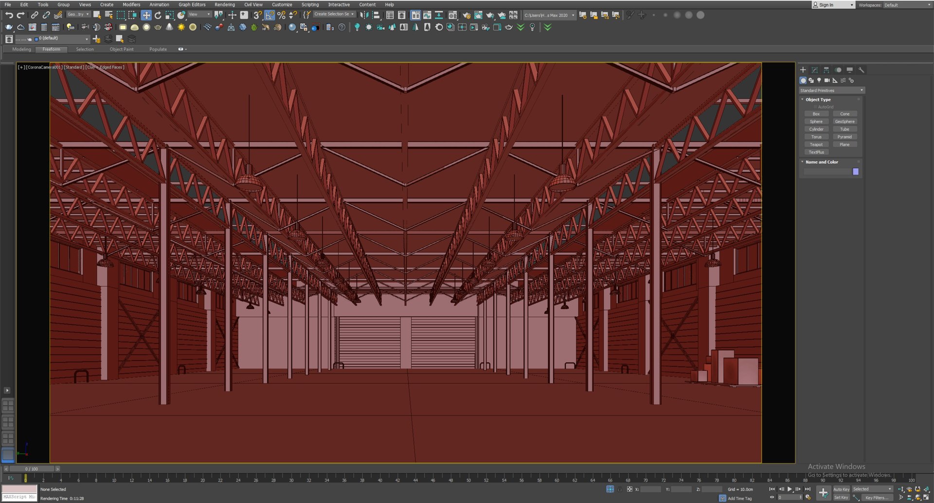 3D Low Poly Warehouse 20 - TurboSquid 2273624