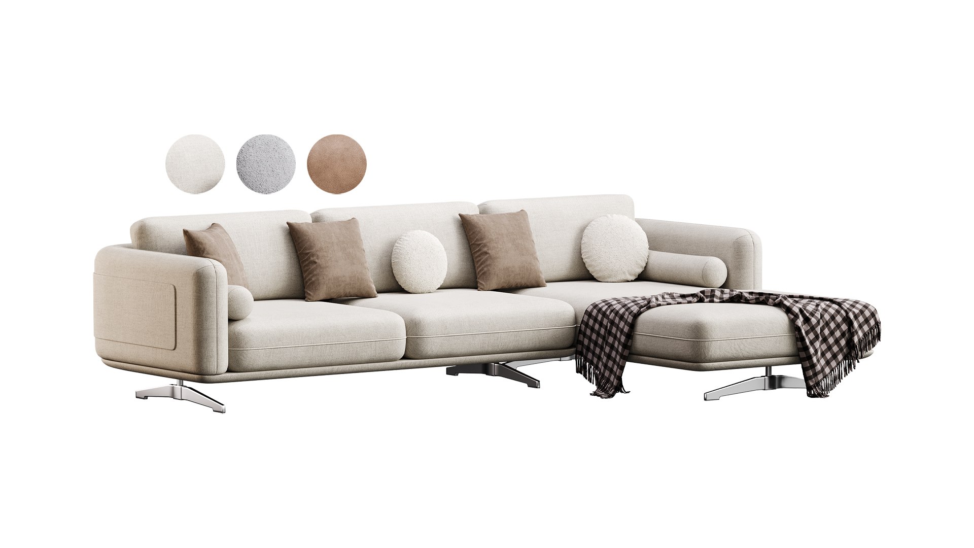 Corner Sofa F125 3D - TurboSquid 2286187