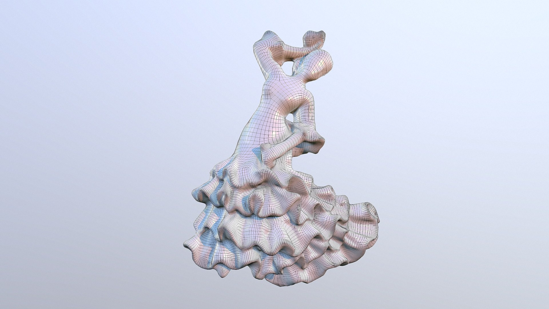 3D Flamenco Dancer Spain Magnet - TurboSquid 1602752