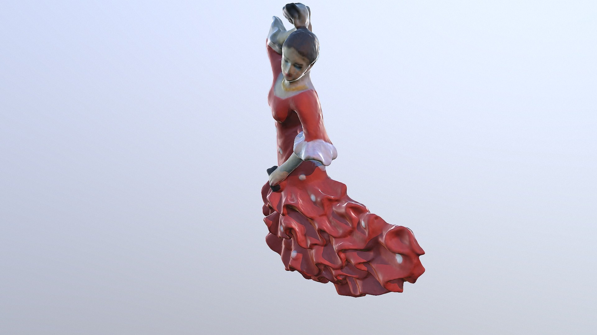 3D Flamenco Dancer Spain Magnet - TurboSquid 1602752