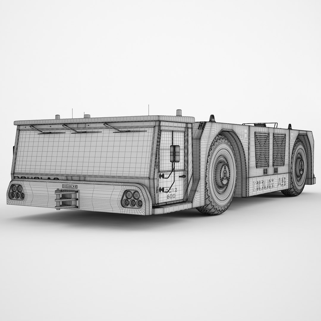 Douglas Dc12-600 3D Model - TurboSquid 1219723
