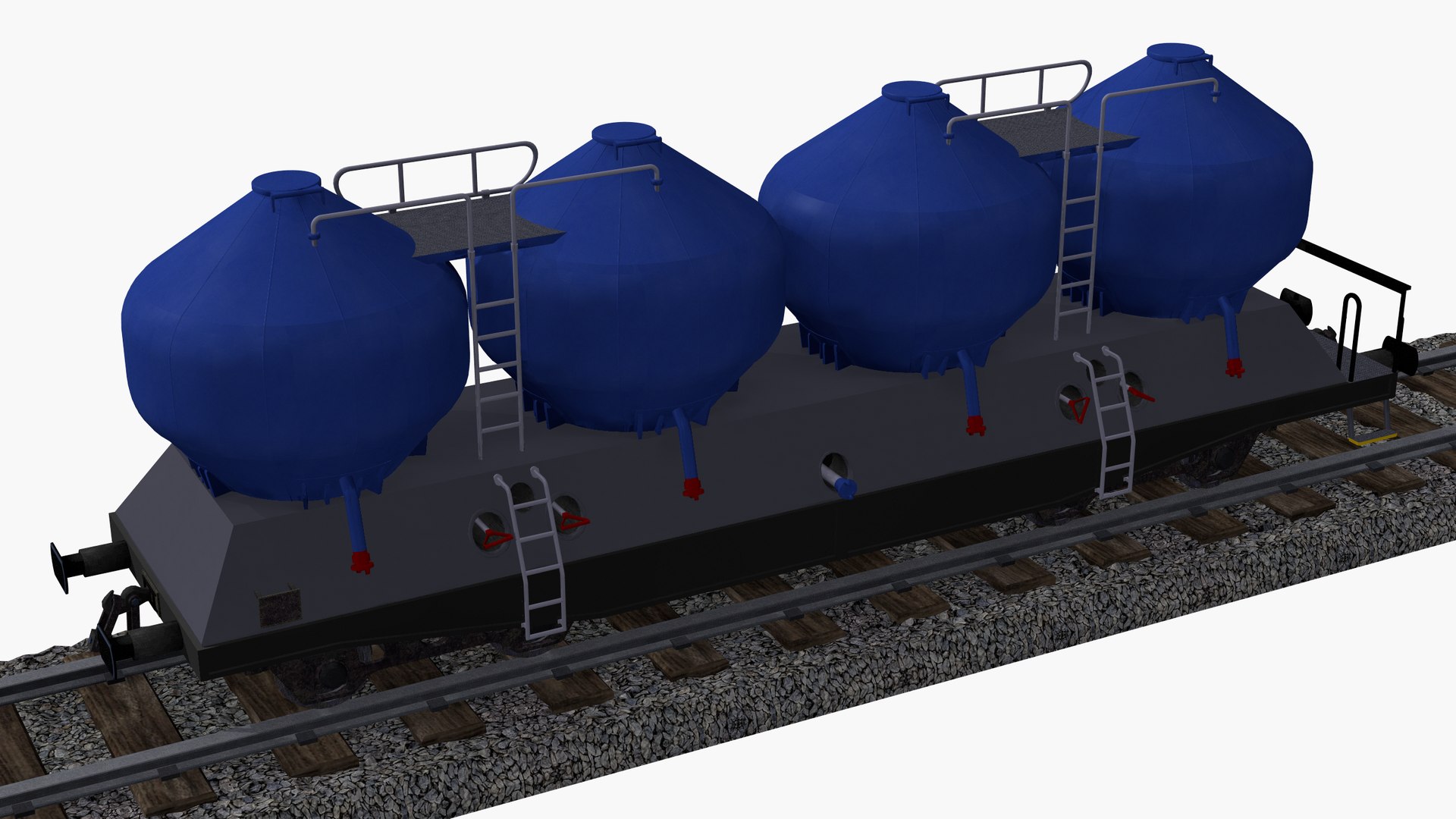 Freight Train - Collection Of 9 Different Freight Wagons With A Steam ...