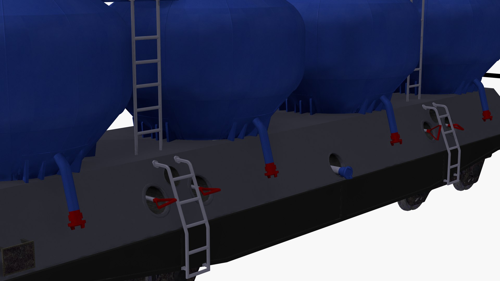 Freight Train - Collection Of 9 Different Freight Wagons With A Steam ...