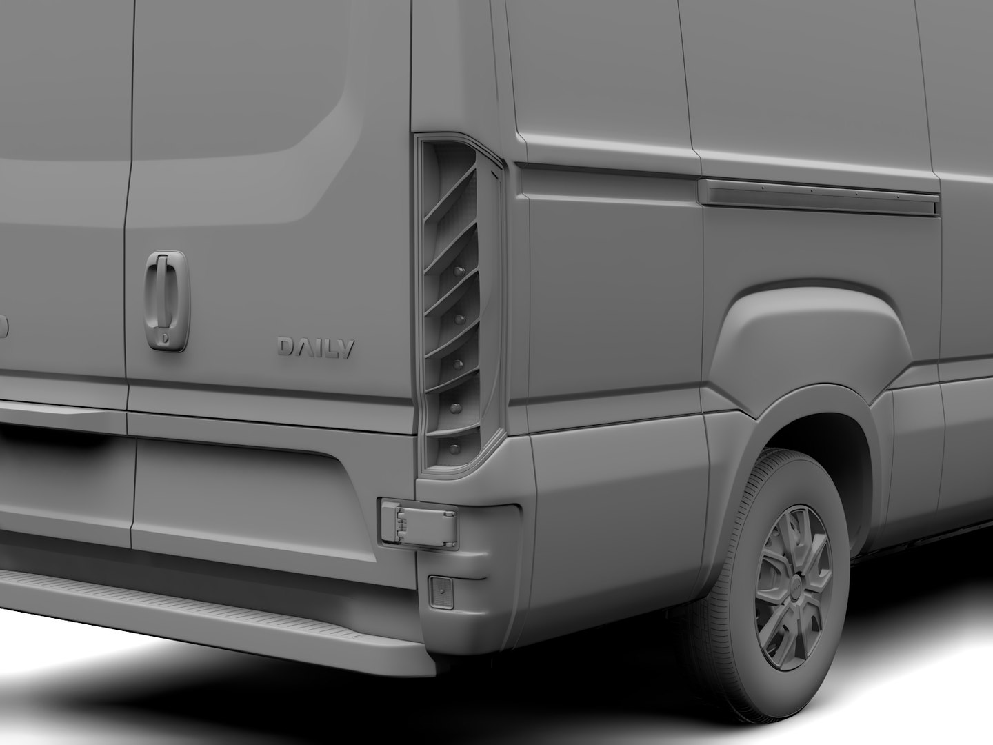 Iveco Daily L3h3 2017 3D Model - TurboSquid 1150666