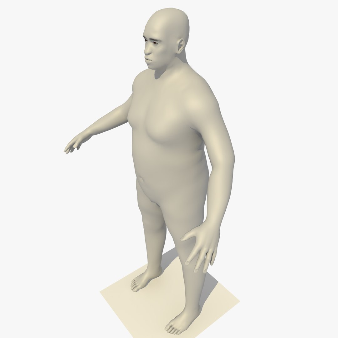 3d Model Of Realistic Base Mesh 45