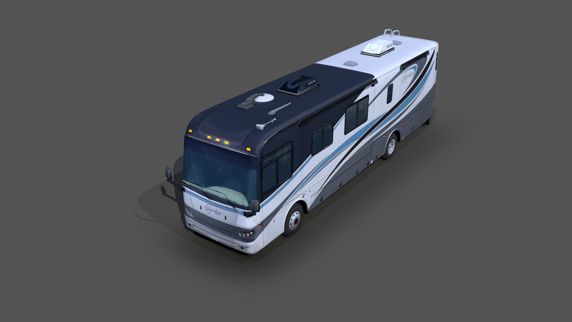 Triple E Signature RV 2009 3D Model - TurboSquid 1767558