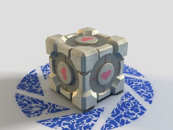 Companion Cube 3D Models for Download | TurboSquid