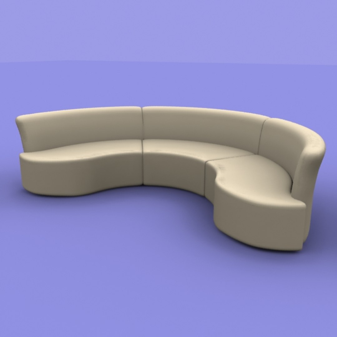 Fancy Sofa 3D Model - TurboSquid 1203797