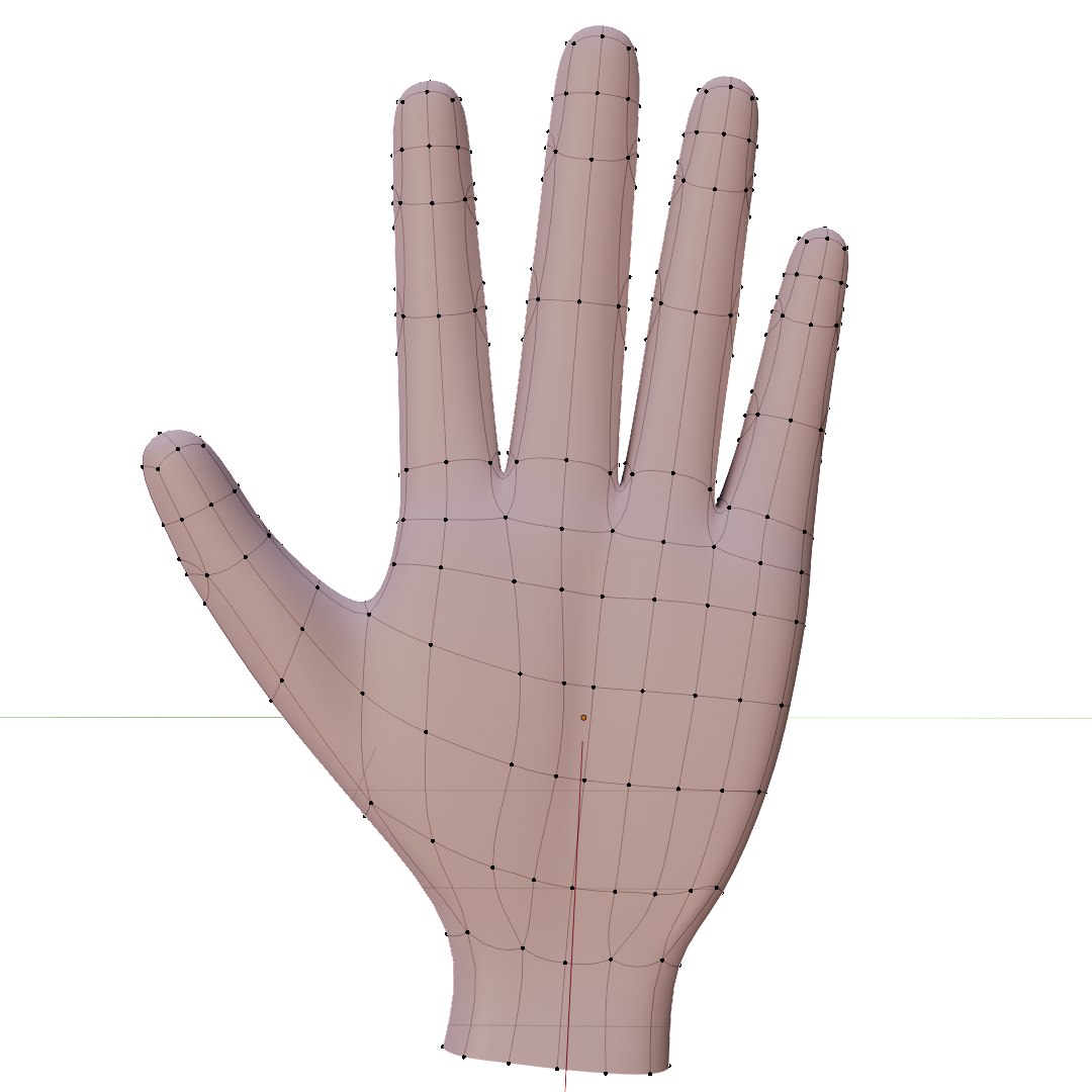 Hand 3D Model - TurboSquid 1456101