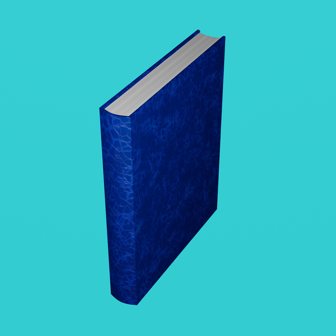 Livro Simples Modelo 3D - TurboSquid 2122762