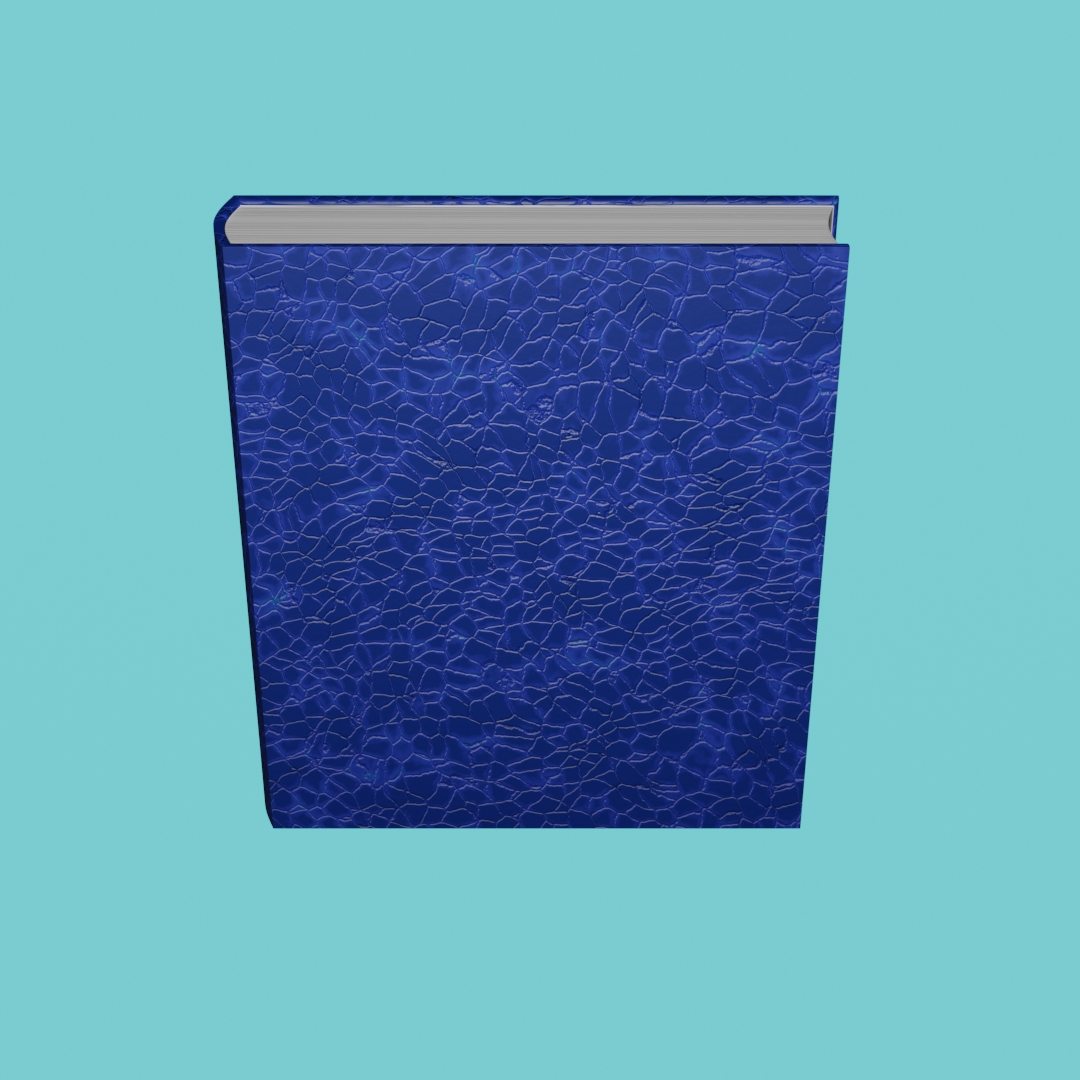 Livro Simples Modelo 3D - TurboSquid 2122762