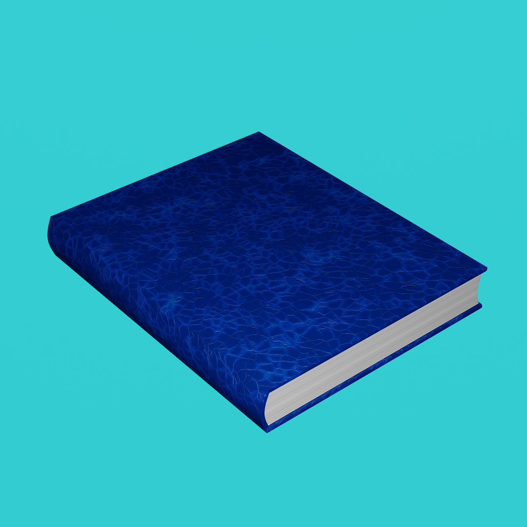 Livro Simples Modelo 3D - TurboSquid 2122762