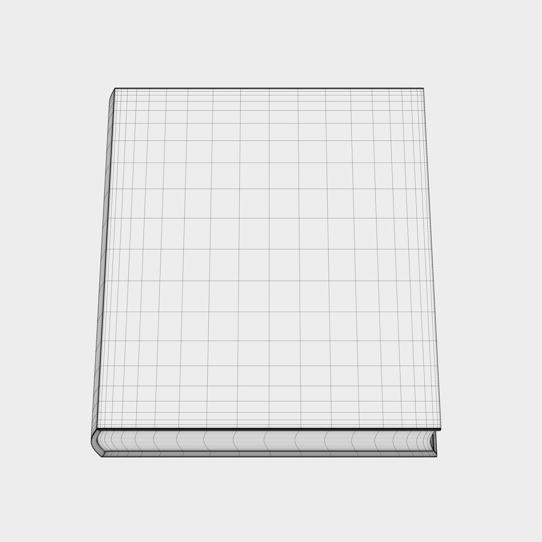 Simple Book 3D Model - TurboSquid 2122762