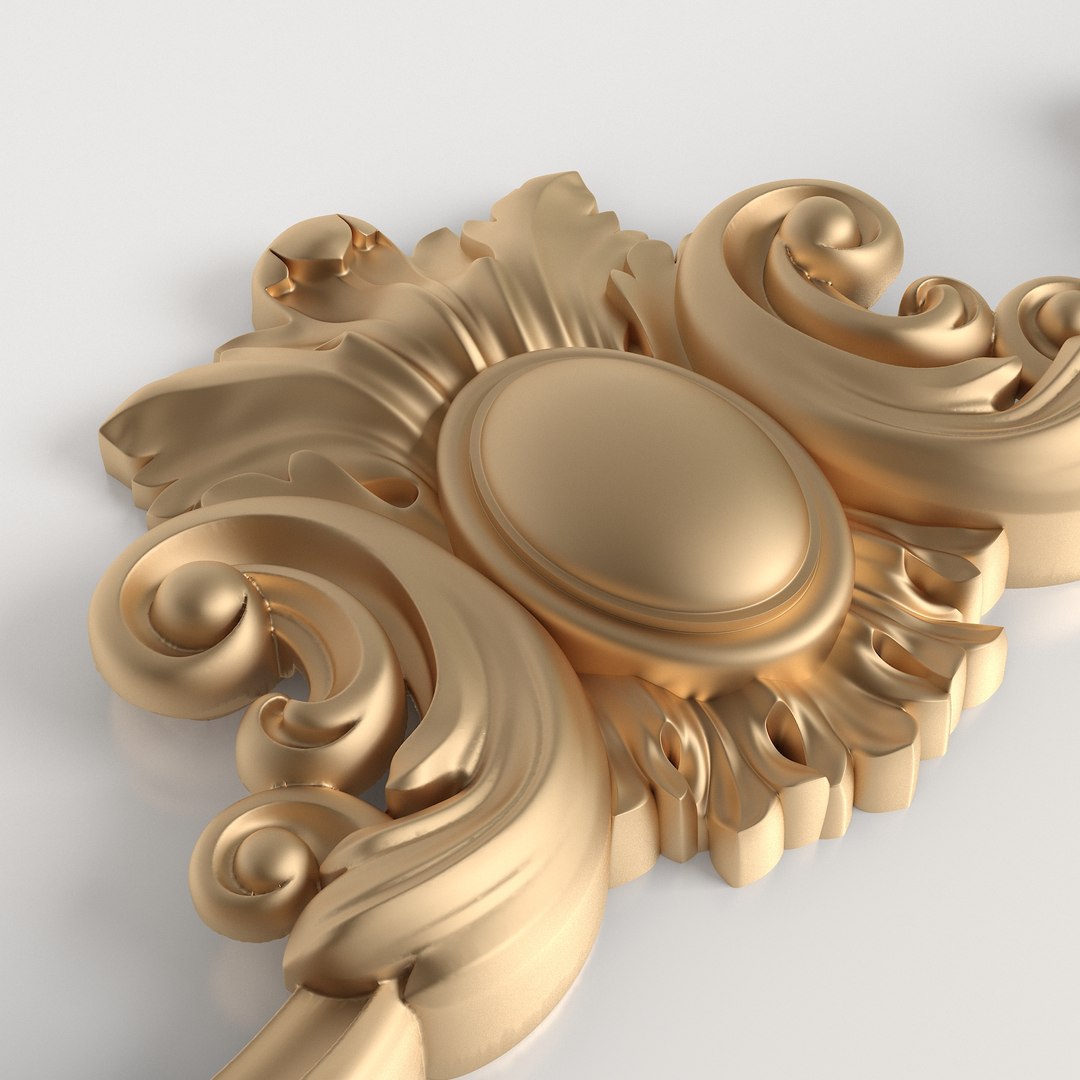 Horizontal Decor 3D Model - TurboSquid 1693158